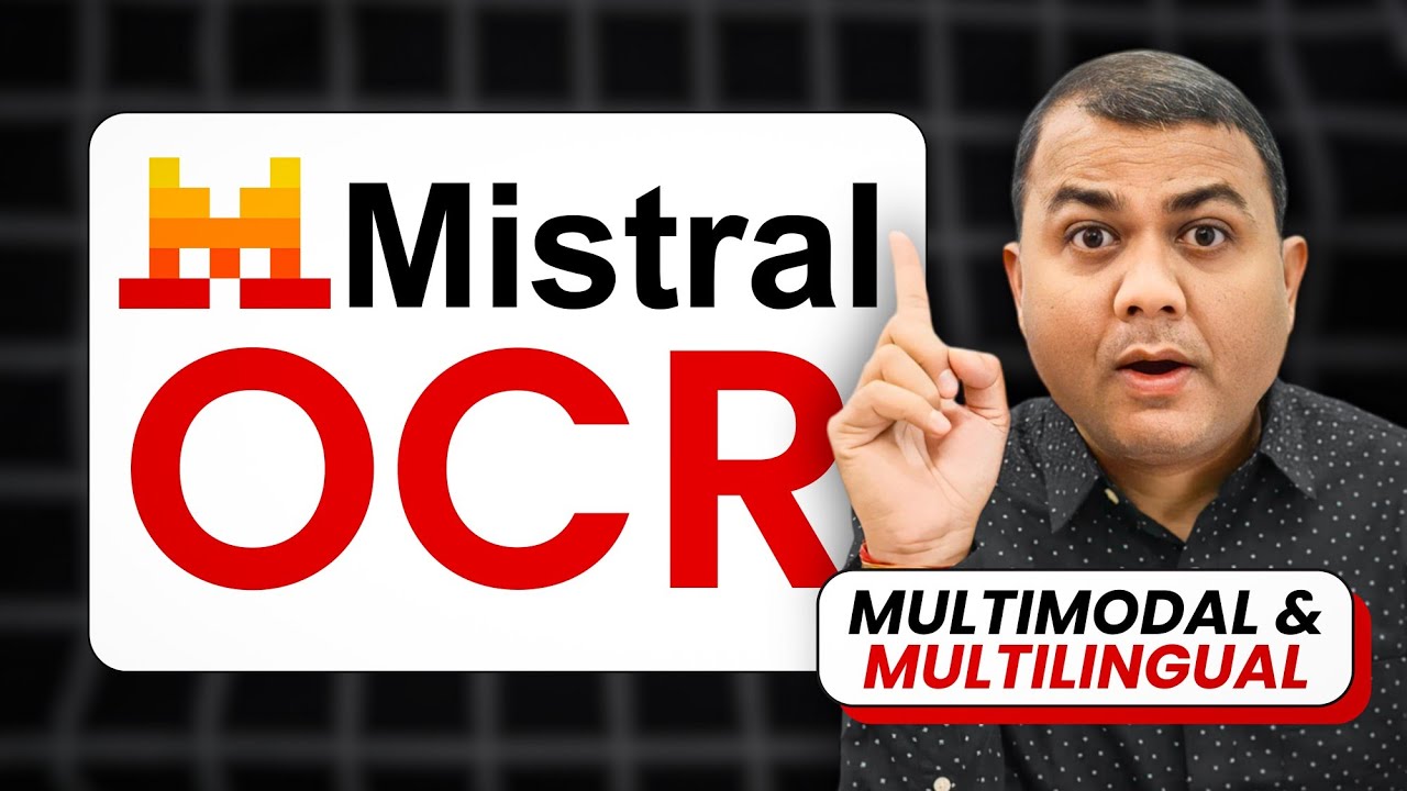 Mistral OCR Explained | Best AI Model for Document Understanding | 265 - YouTube