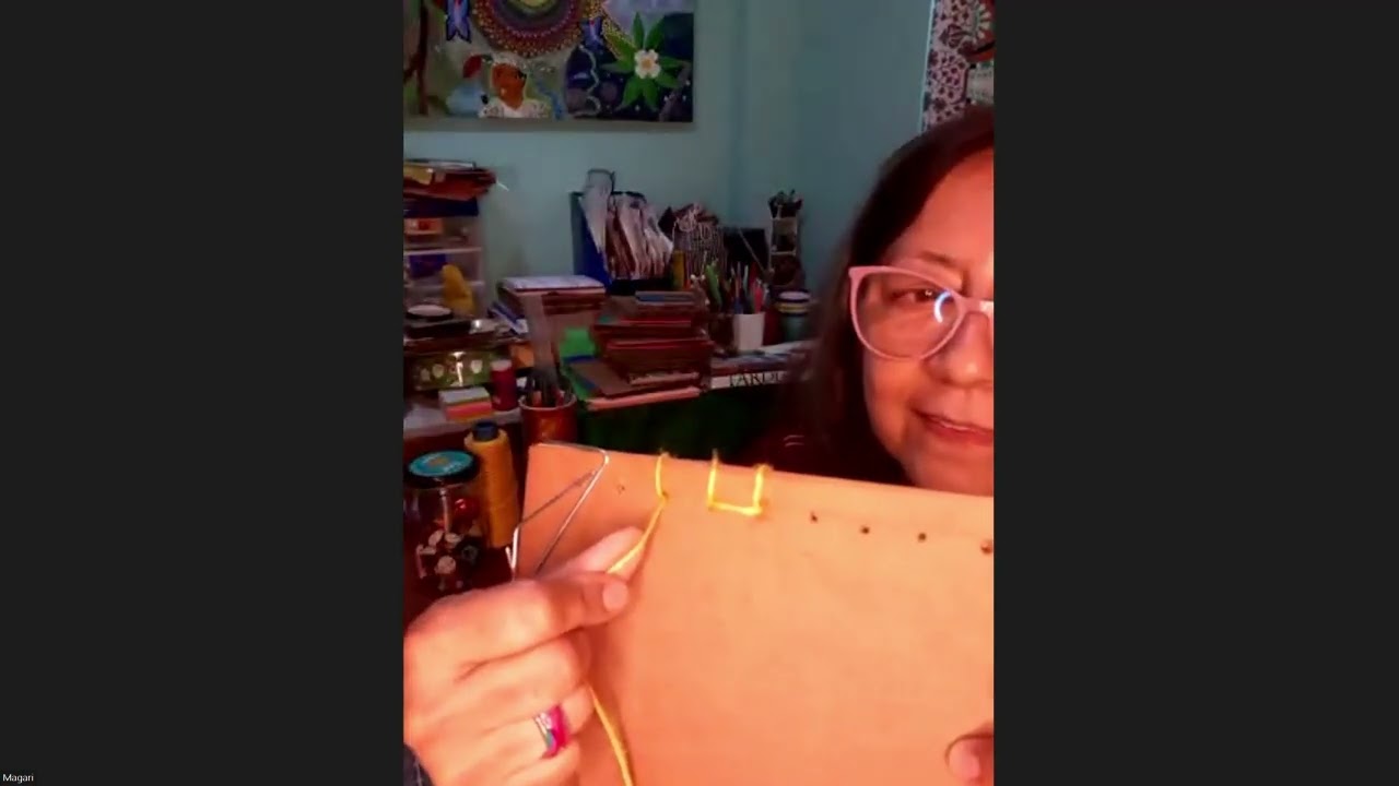 COSIDO DE TAPAS PARA LIBRO CARTONEROS - YouTube