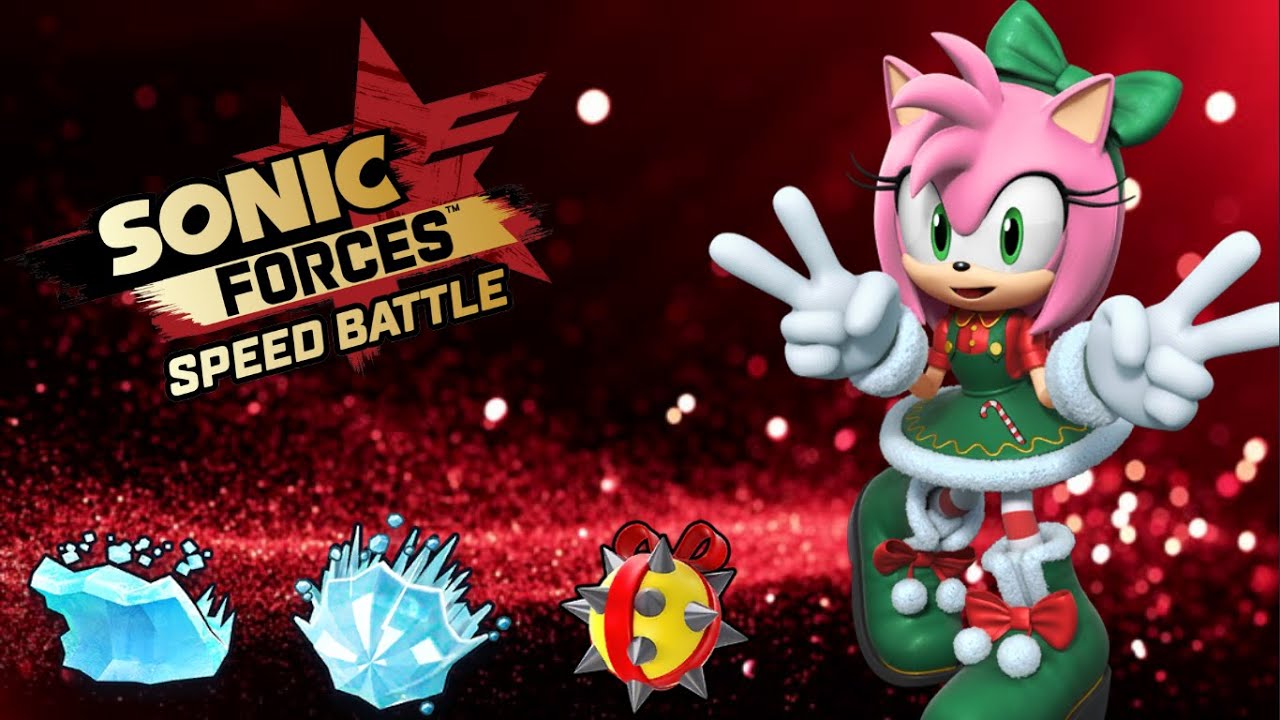 Sonic Forces Speed Battle (SFSB) - Jingle Belle Amy Gameplay (Lvl 14 ...