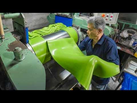 Silikon Ürünlerinin Seri Üretim Süreci. 40 Yıllık Silikon Ürünleri Fabrikası