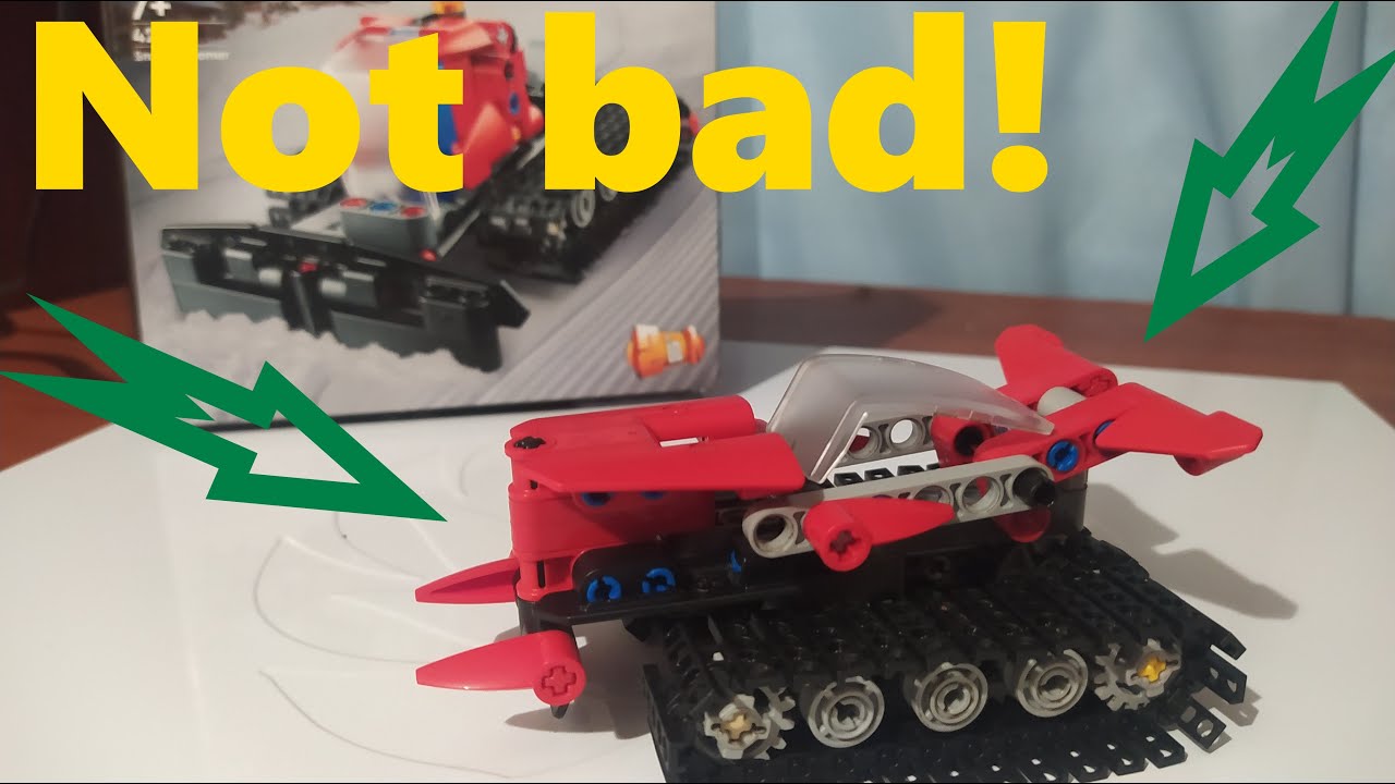 Alternative model LEGO 42148 (MOC Tracked SUV, by Lego Render) - YouTube