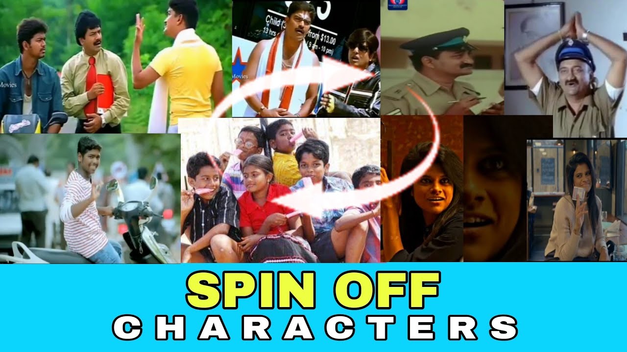 Spin-Off Character in Tamil Cinema | Crossover Cameo's in Kollywood ...