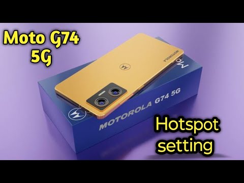 How To Enable Hotspot In Moto G74 5G,Moto G74 5G Mein Hotspot Kaise Use ...