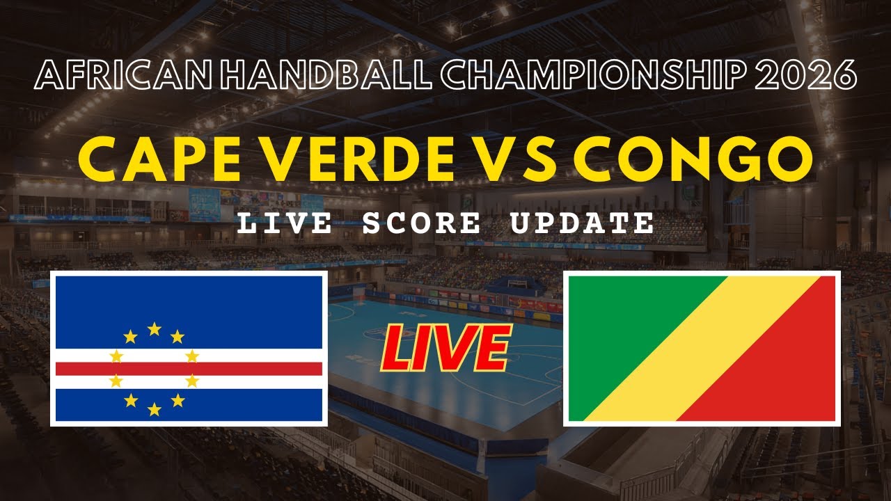 Cape Verde vs Congo Live Scores | African Men's Handball Championship ...