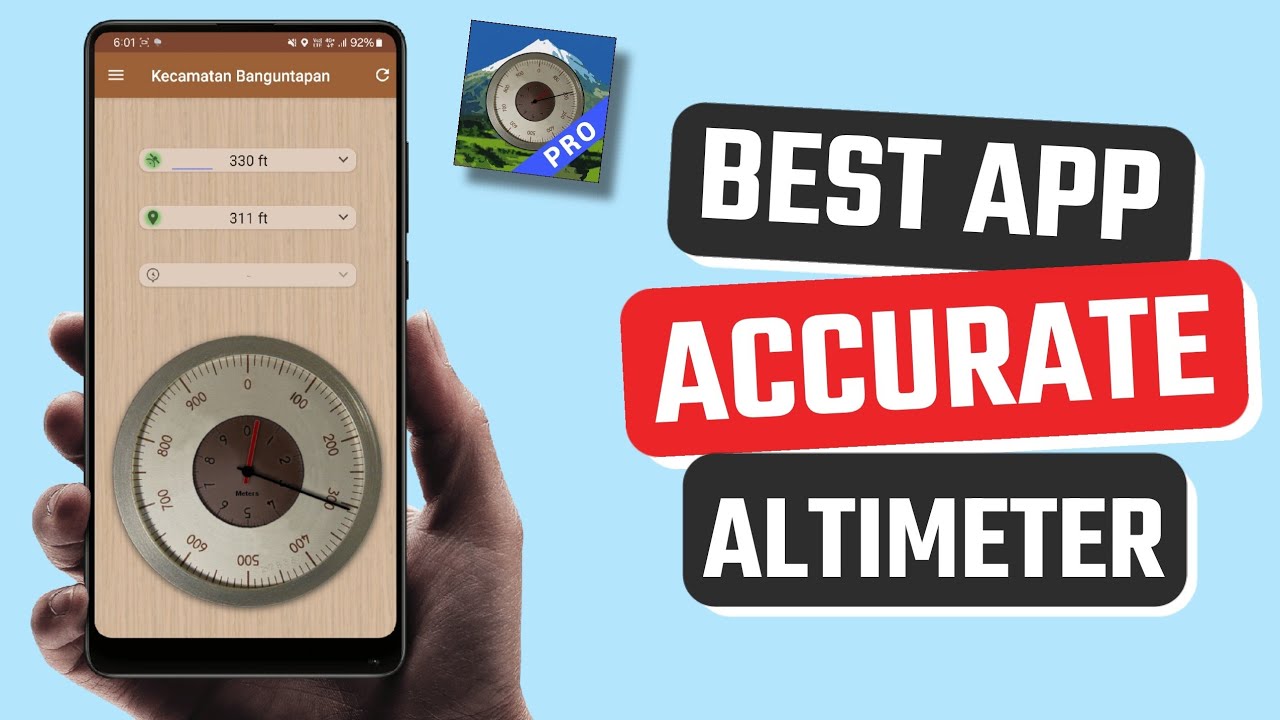 Best Accurate Altimeter app for Android - YouTube