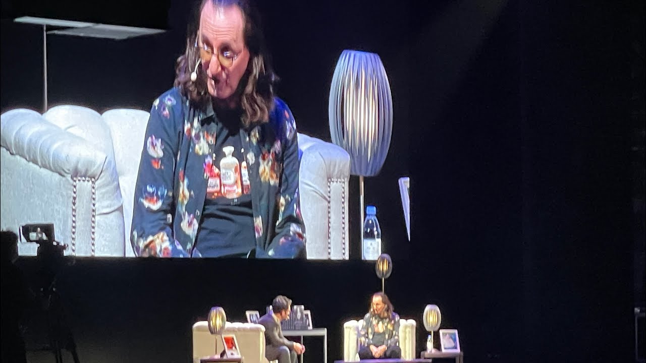 Geddy Lee talks about Rush’s on stage washing machines (Live in NYC ...