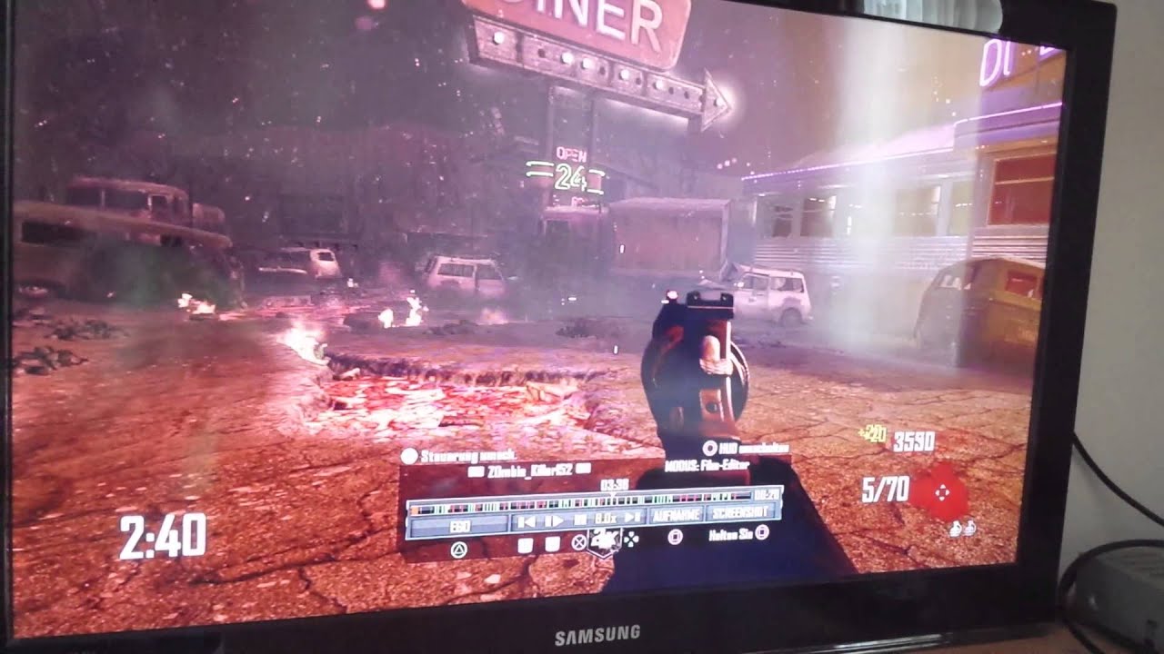 Black Ops 2 Zombies turned diner 42 kills - YouTube