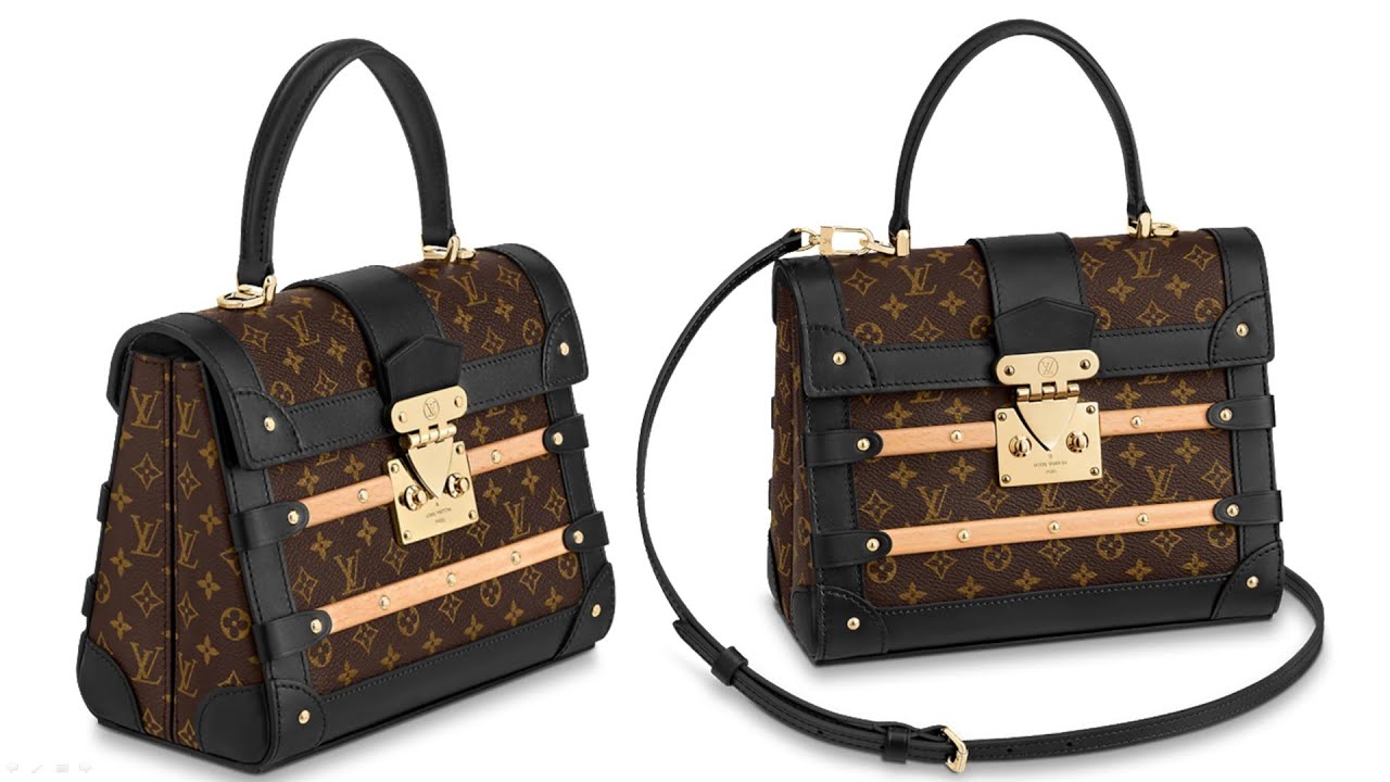 Louis Vuitton Trianon pm bag shoulder Monogram Canvas. - YouTube