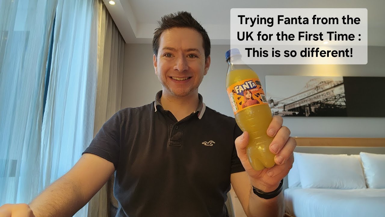 Trying the UK Variety of Fanta For The First Time! : How Different Is ...