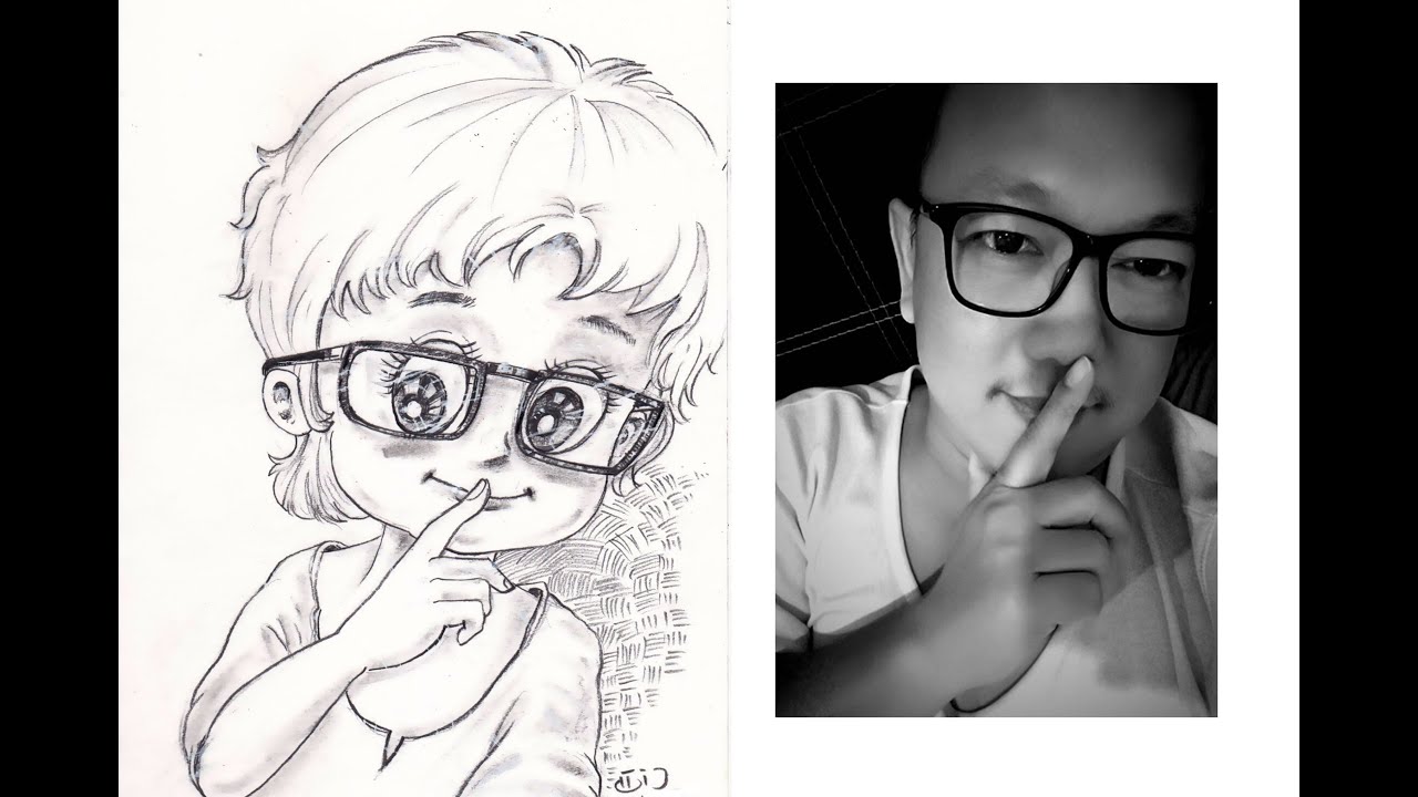 Self-portrait Animation by Simon. 31 May 2020. - YouTube