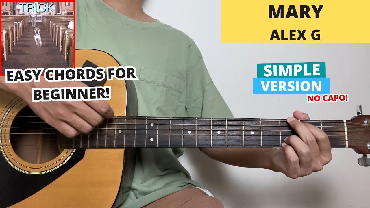 Mary Alex G Guitar Tutorial