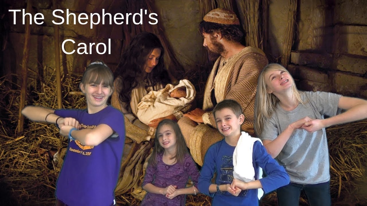 The Shepherd's Carol (Round) with Actions - YouTube