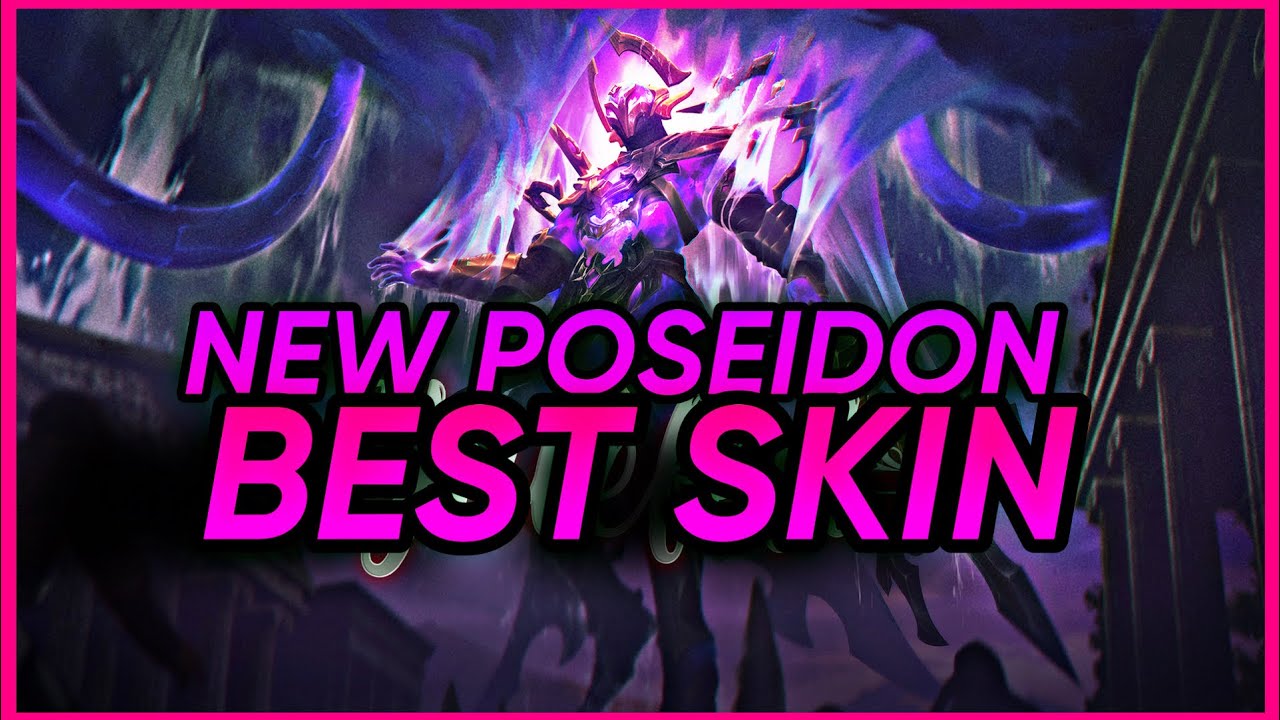 ¡LA NUEVA SKIN DE POSEIDON ES INCREÍBLE! - POSEIDON RANKED - YouTube