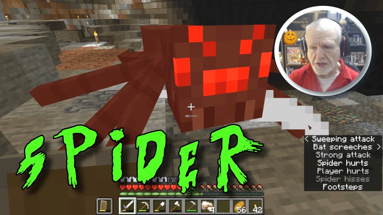 Optifined Minecraft #35 - Happy, Friendly Spiders | 'It Seems To Run, Kinda' Relaxation Series ...