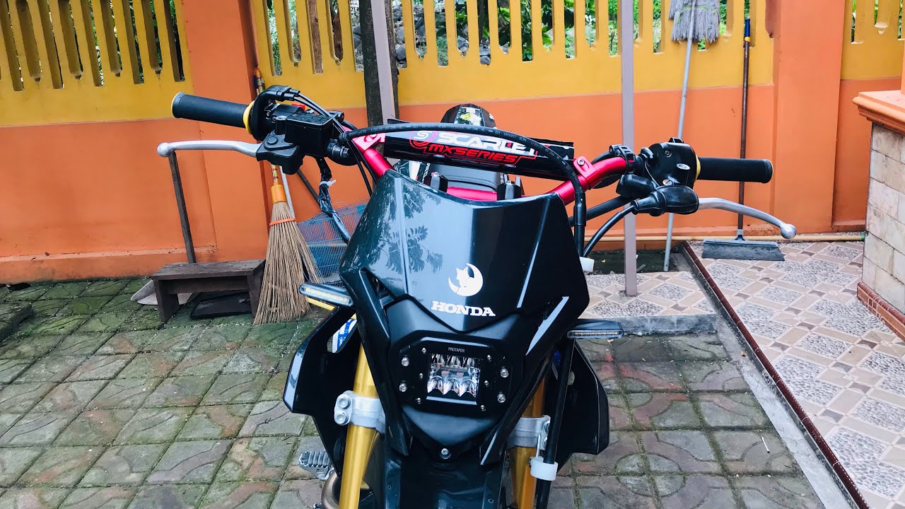 Stang scarlet mx series CRF150L - YouTube