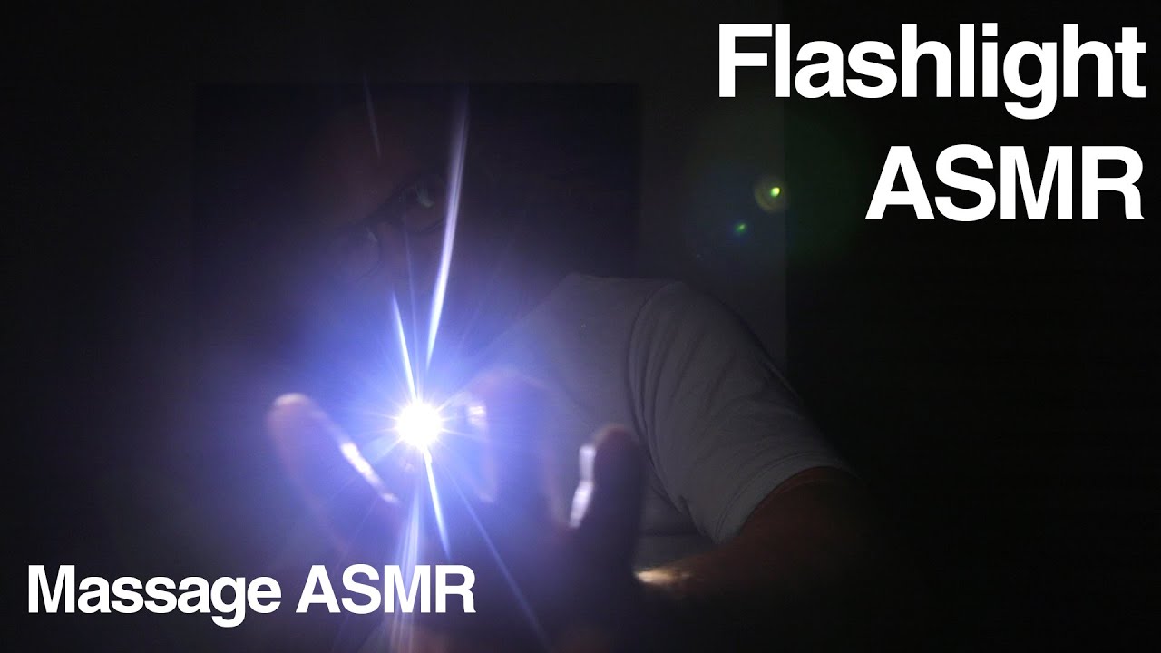 ASMR Flashlight and Hand Movements - No Talking - YouTube