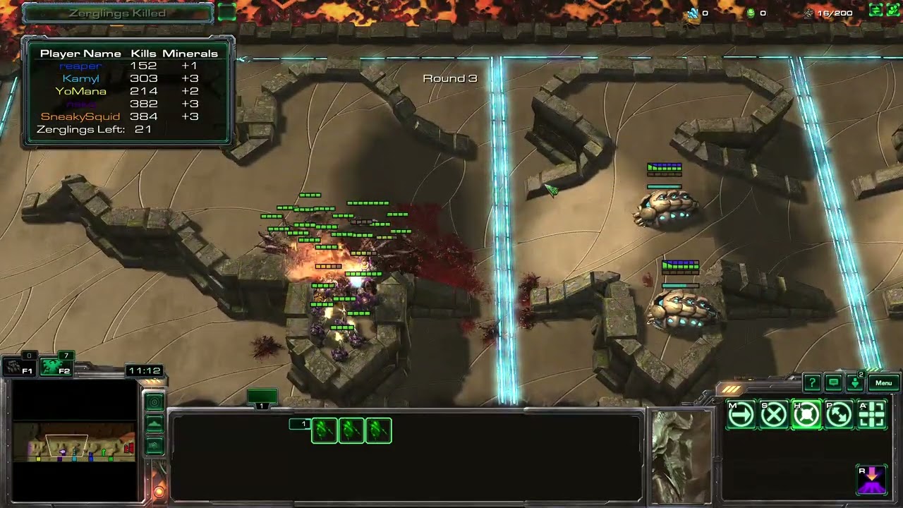 StarCraft 2 Custom Game: Zergling Defense EU Sorry been off gaming last ...