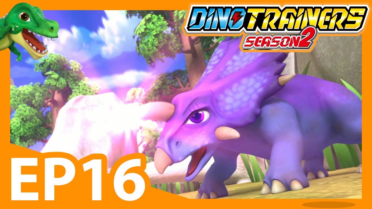 《心奇爆龙战车之强化龙来袭》EP16 神奇的小戟龙 | Dino Trainers: Super Dinos | Dinosaurs ...