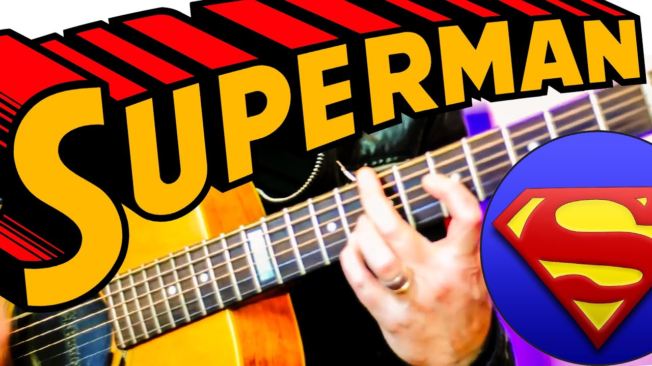 SUPERMAN THEME | Fingerstyle Guitar Cover By Guitar Movie - YouTube