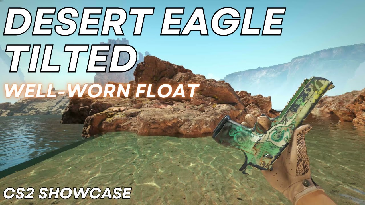 Desert Eagle Tilted (Well-Worn) | CS2 Skin Showcase #1086 - YouTube