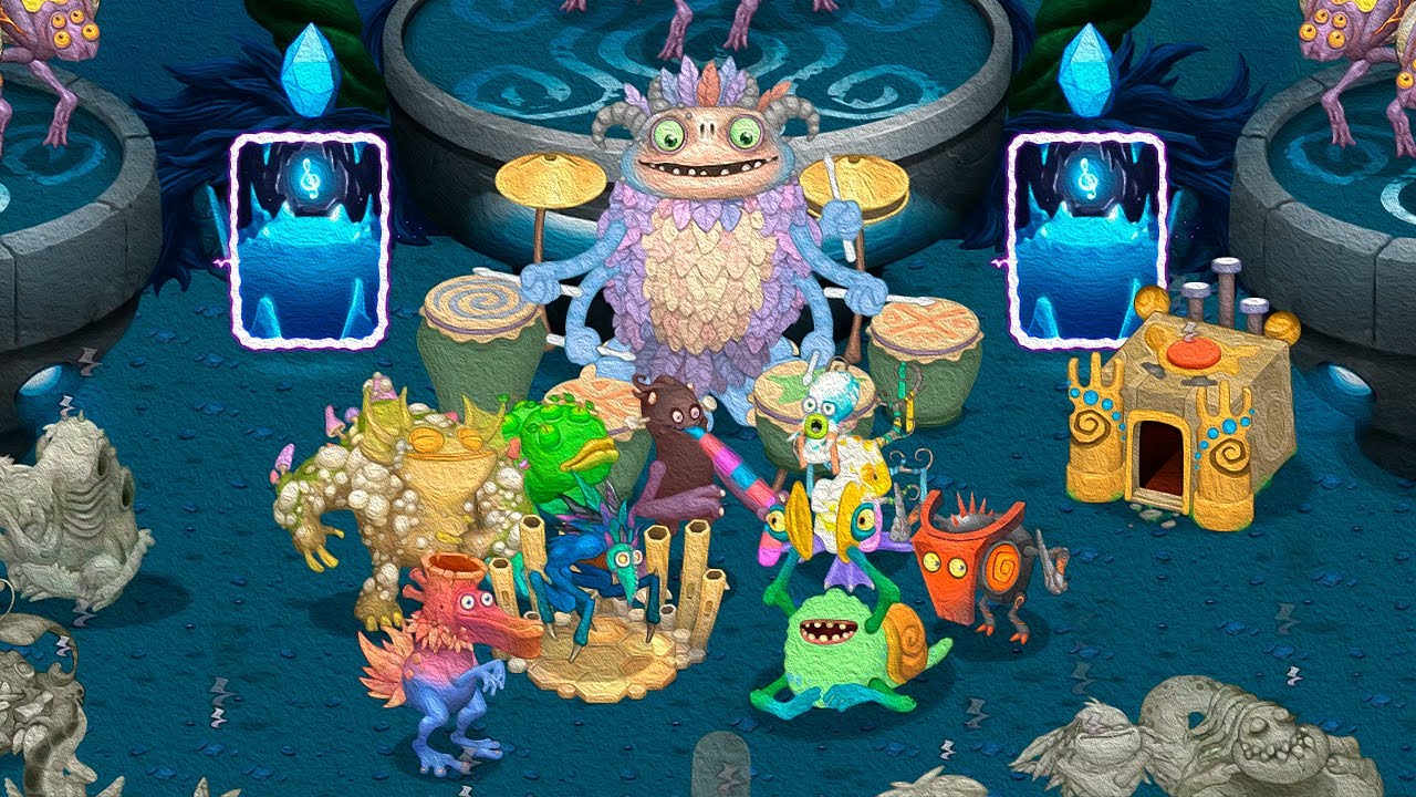 Wublin Island - Wake up the Wublins! (My Singing Monsters) - YouTube