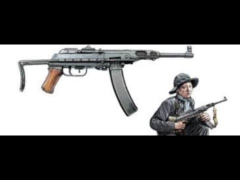 K-50 Submachine gun - YouTube