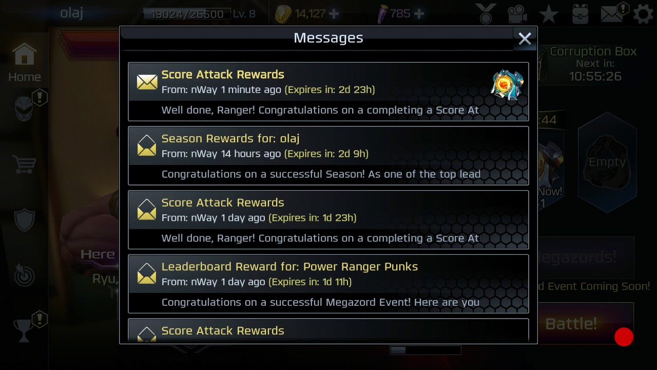 Score Attack Reward: Rank 5 Box Opening - YouTube