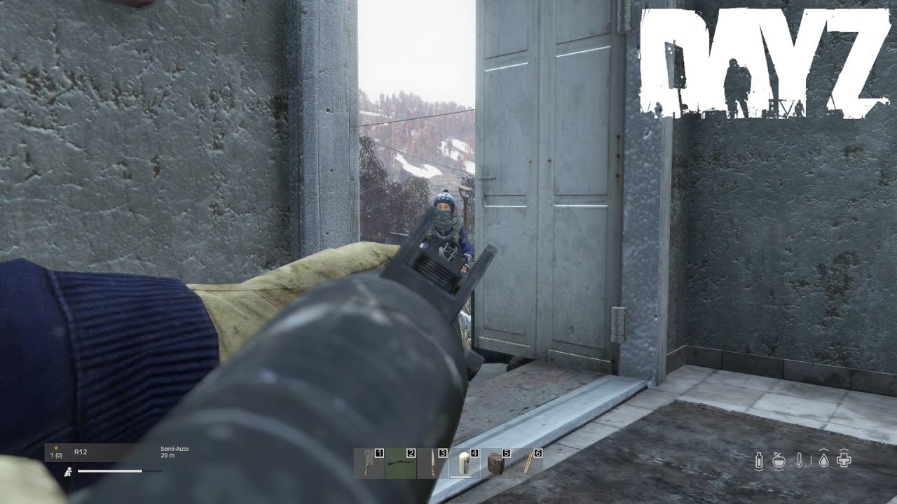 Dayz -R12 Shotgun is a beast - YouTube