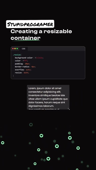 Create Resizable Container Code Programming Javascript Css Html Codewithharry Youtube