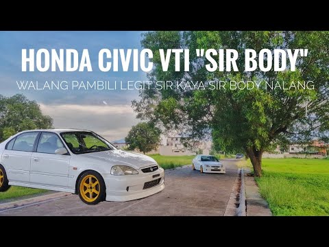 Honda Civic VTi 2000 model "SiR Body" | Review & Tips If you want to ...