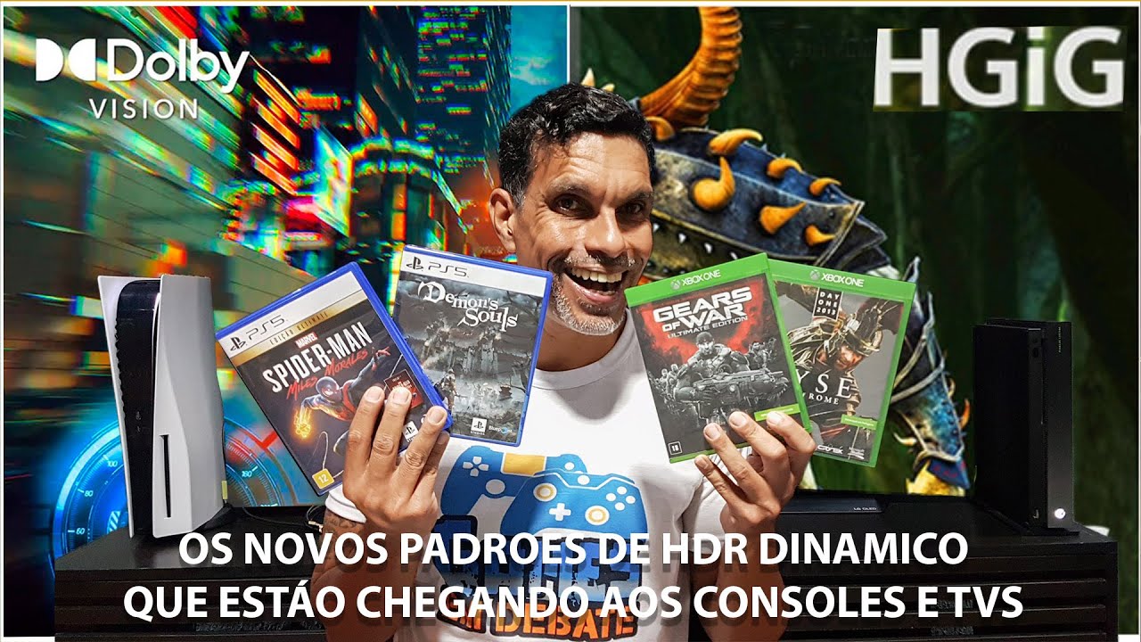 Dolby Vision e HGiG Configurando No PS5 e Xbox - YouTube