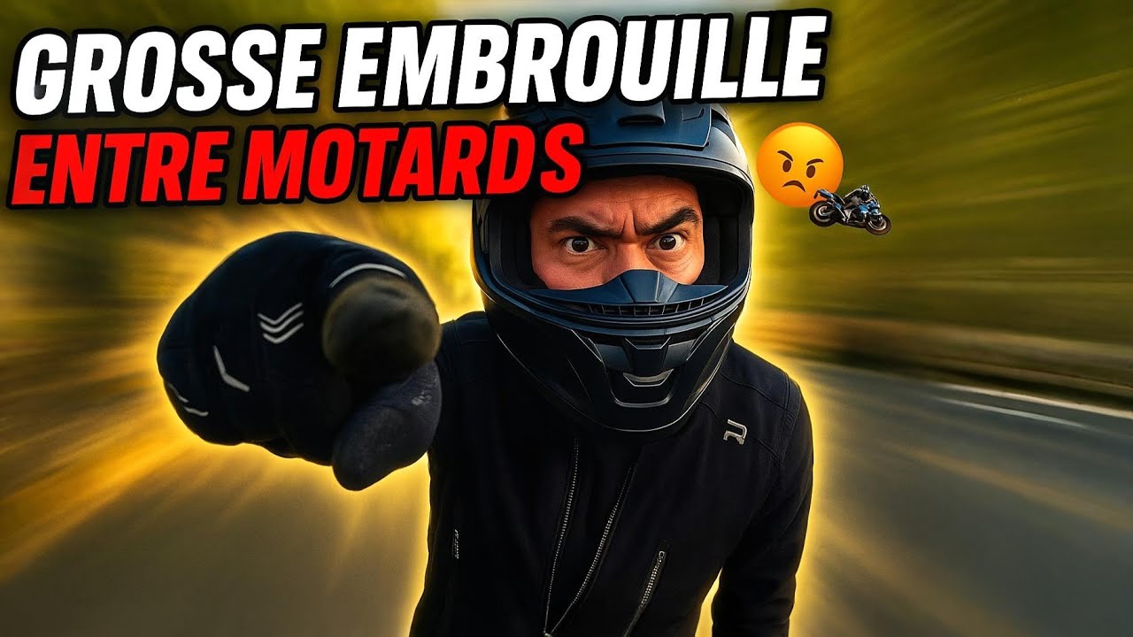 GROSSE EMBROUILLE ENTRE MOTARDS EN PLEINE ROUTE ! 😡🏍️ | Compilation ...