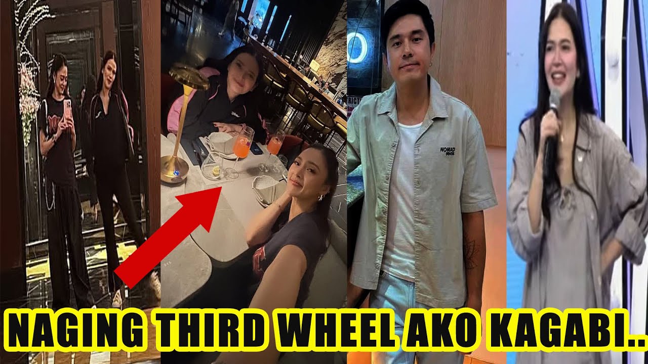 IBINIDA NI BELA NA KASAMA SI PAULO SA DINNER NILA NI BESTIE KIMMY BIGLA NAGING THIRD WHEEL ...