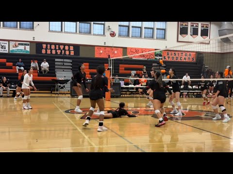 Sienna Rivera #3 - Carondelet @ California - High School JV Volleyball ...