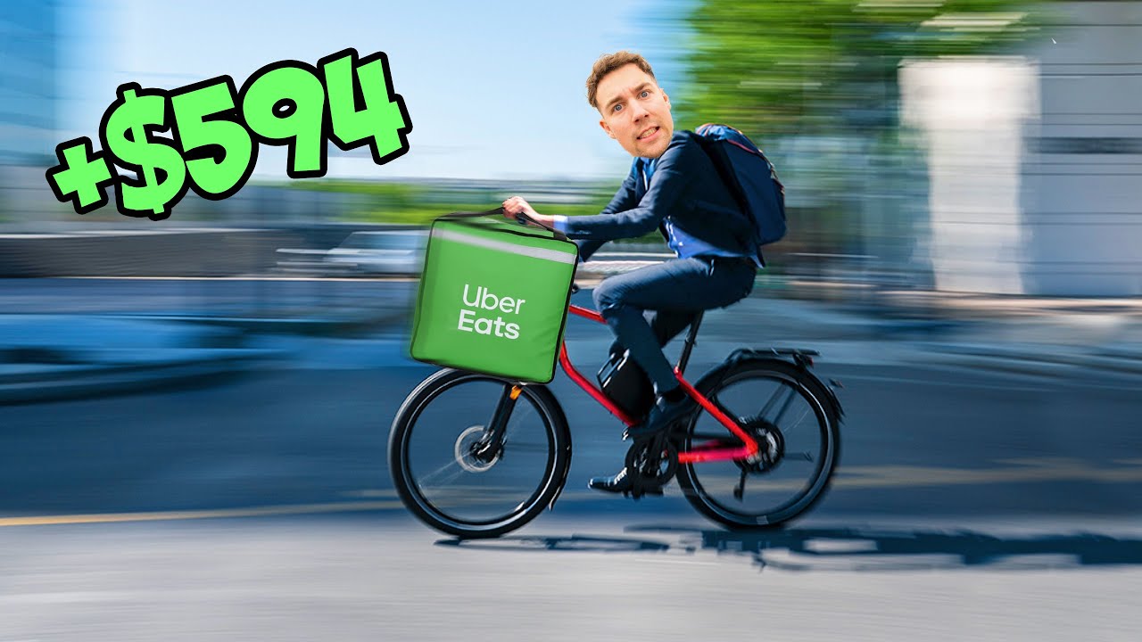 Using UBER EATS To Fly Across The World In 48 Hours - YouTube
