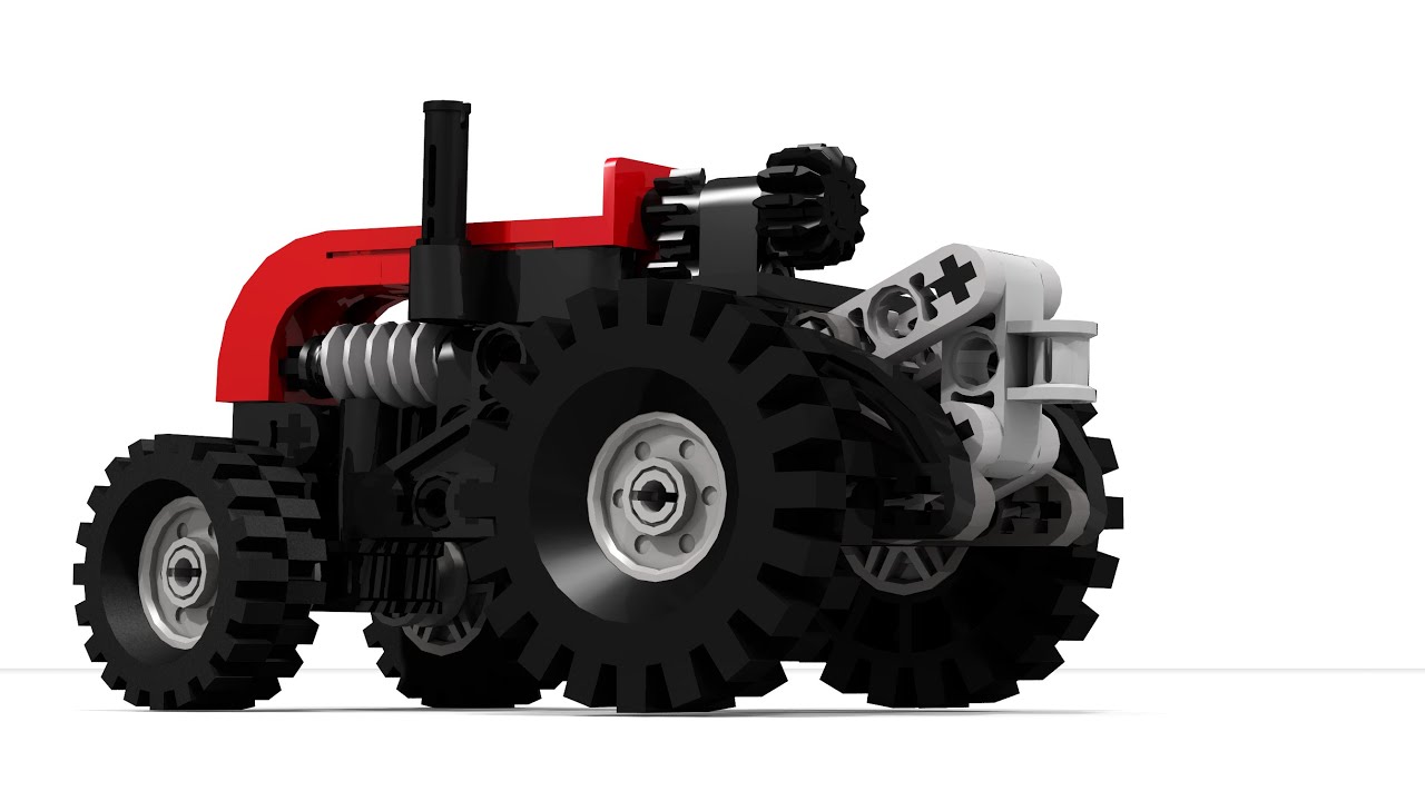 How to Build the Lego/Lego Technic Tractor - YouTube
