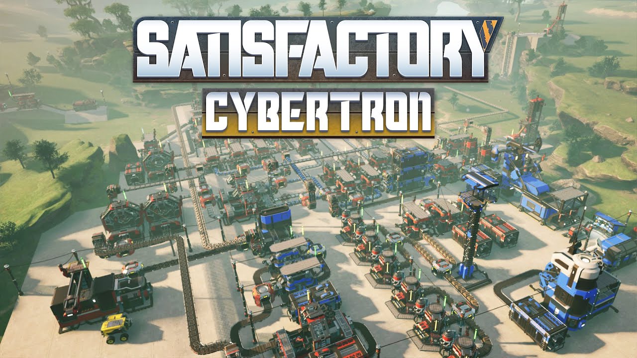 Satisfactory - Cybertron - Tier 4 Complete And Alternate Recipes - YouTube