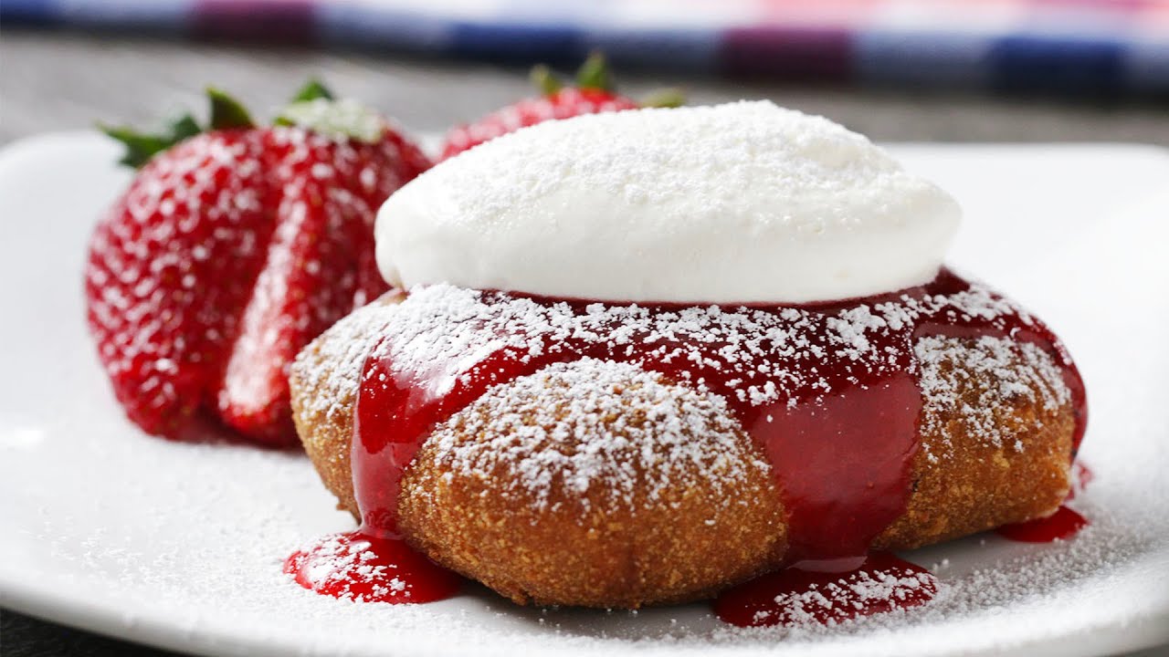 Barras de cheesecake fritas - YouTube