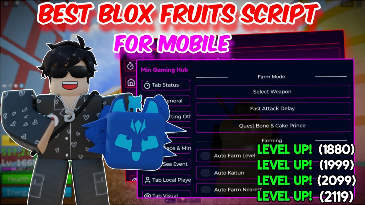 Blox Fruits Script Mobile: Best Auto Farm, Sea Event & More (No Key ...