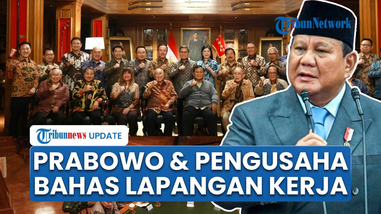 Presiden Prabowo Bertemu 5 Konglomerat di Hambalang, Ada Prajogo ...