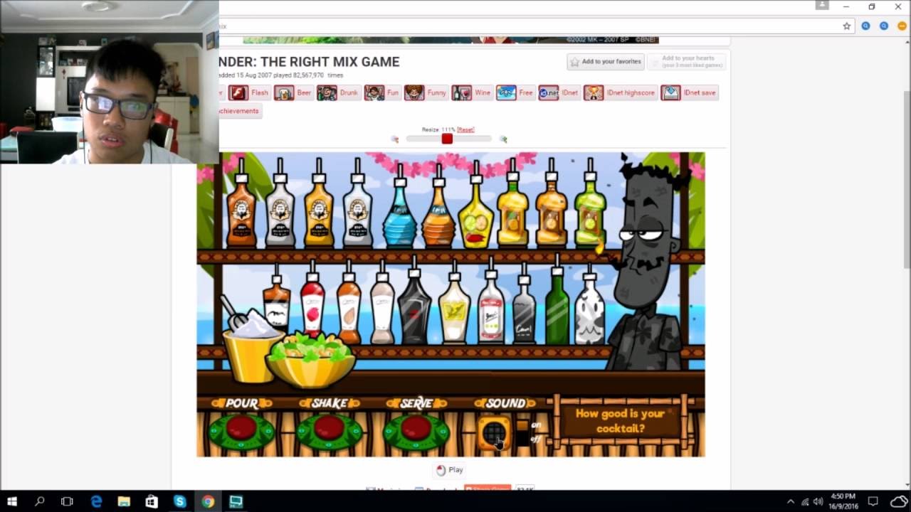 BARTENDER: THE RIGHT MIX GAME - YouTube