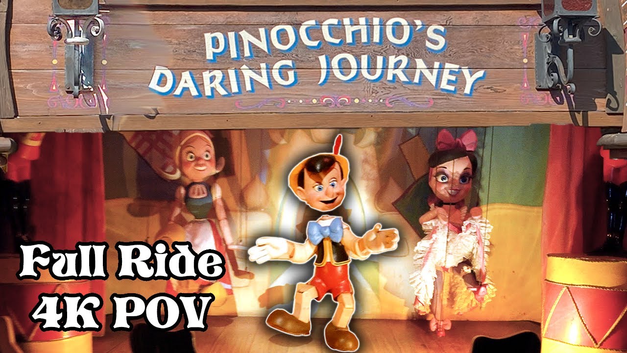 Pinocchio Full Ride | Pinocchio's Daring Journey | Disneyland ...