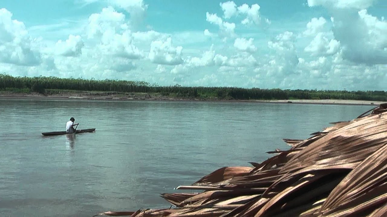 アマゾン川イカダ下り2日目-1 -Amazon River Rafting- - YouTube