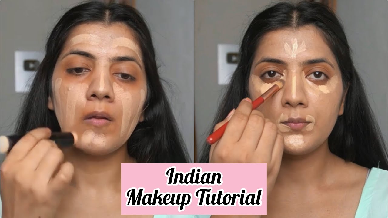 SWISS BEAUTY ONE BRAND INDIAN MAKEUP TUTORIAL STEP BY STEP ...