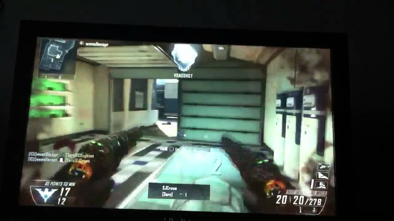 Using dragon and cyborg camo on bo2 123 - YouTube