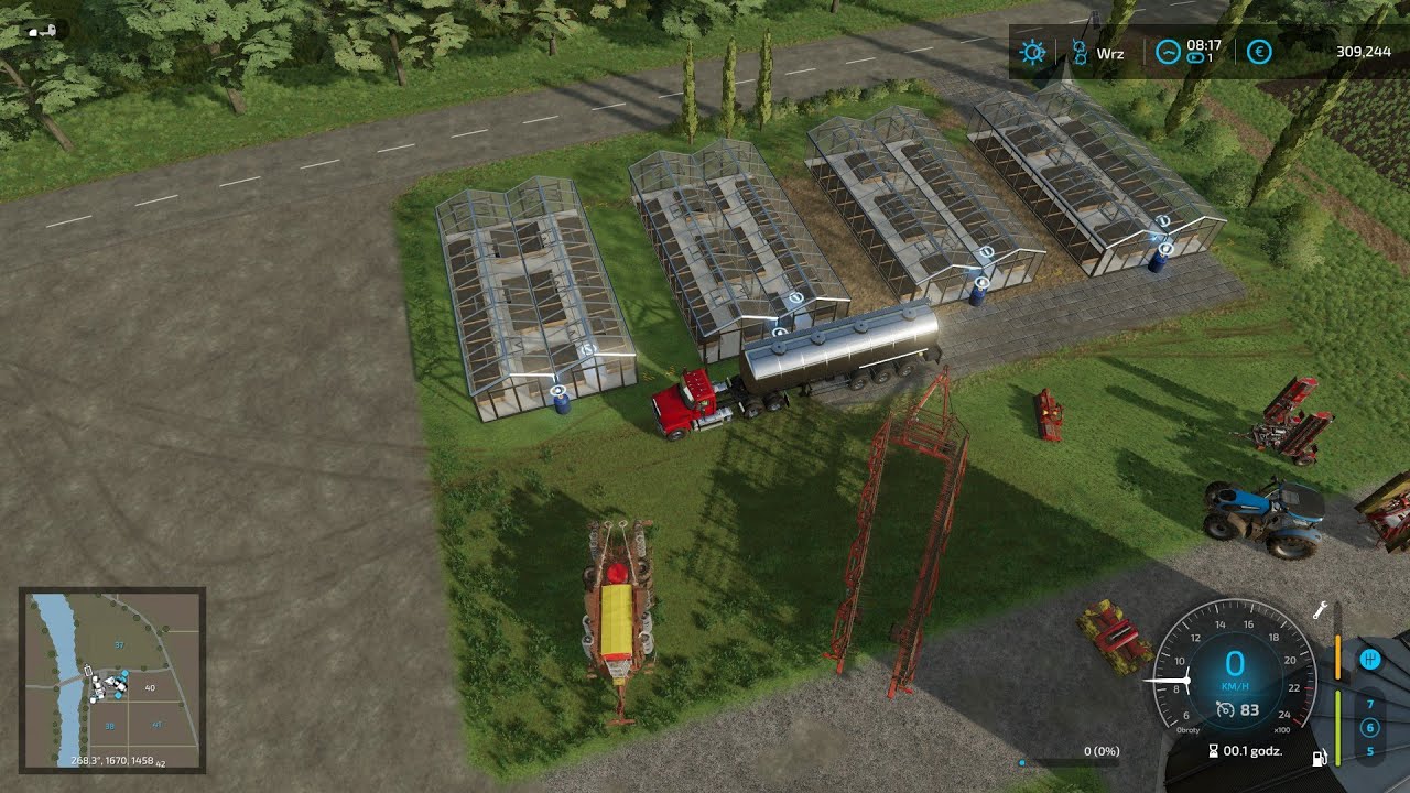 Kupno Szklarni i zarobek FS2022#17 - YouTube