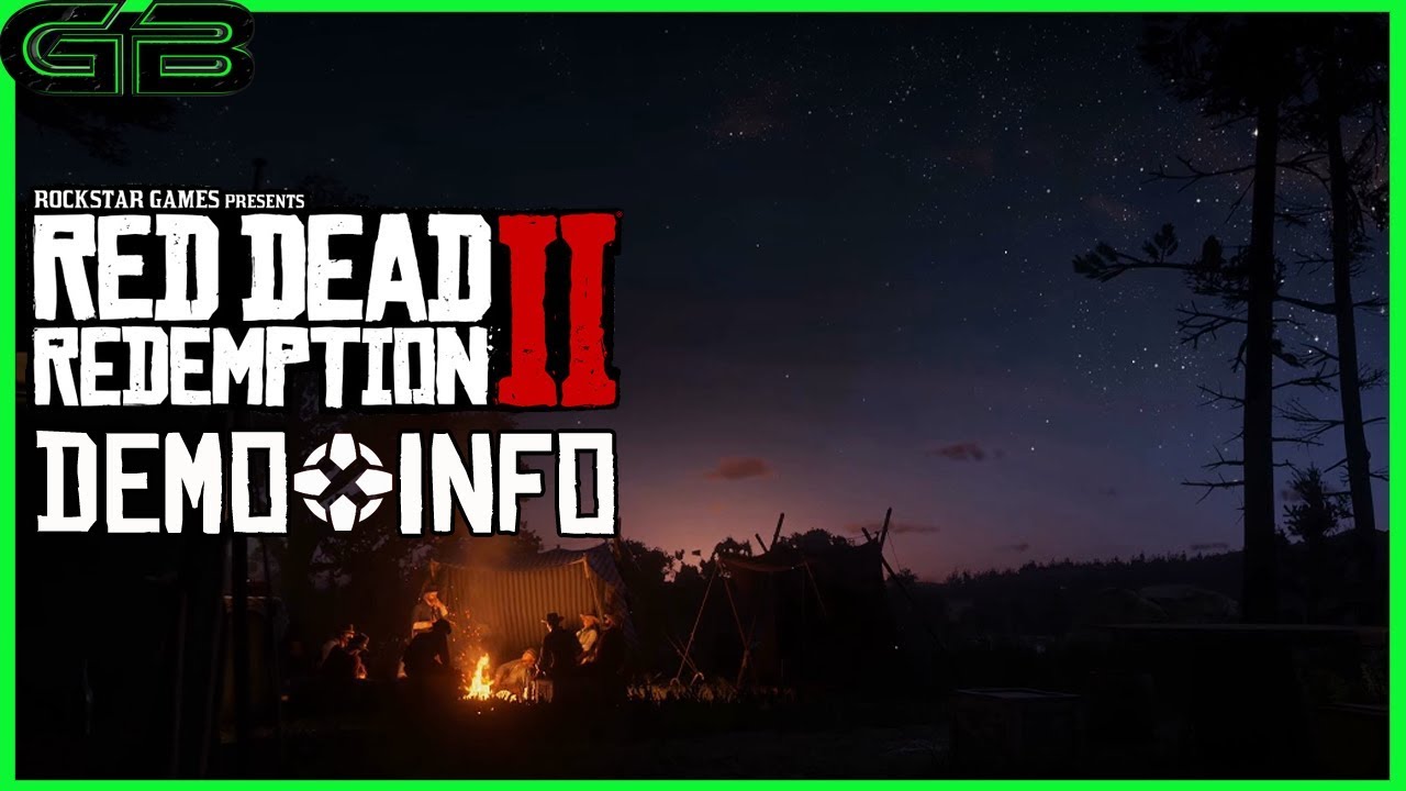 Red Dead Redemption 2 - Demo Info - YouTube