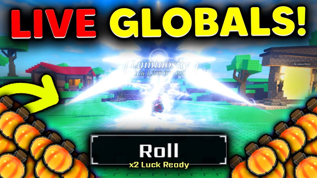 (LIVE) ROLLING EXCLUSIVE GLOBALS FOR YOU... | Sol's RNG - YouTube