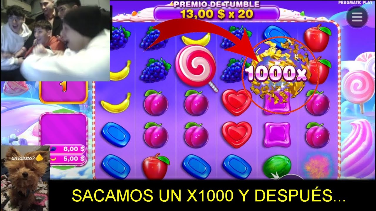 BUSCANDO EL X1000 EN SWEET BONANZA | NOS TOCA DOS VECES EL X1000😯😯 ...