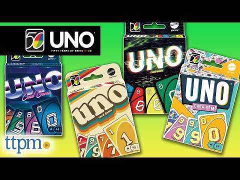 *NEW* UNO Iconic Series 70s, 80s, 90s, and 00s from Mattel Review - YouTube